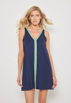 Lisa Todd In A Tizzy Dress - Navy – Shop Fuschia