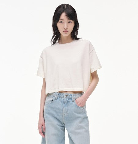 Simkhai Mavis Tee - Ivory – Shop Fuschia